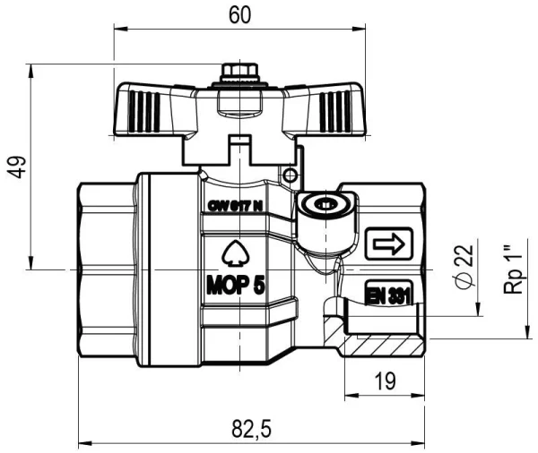 Greiner Microflow Ball Valve