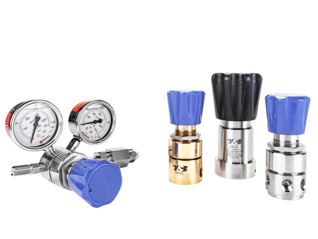 POWERLOK HPF Pressure Regulator Gas H₂ Stainless Steel 1″ Connection